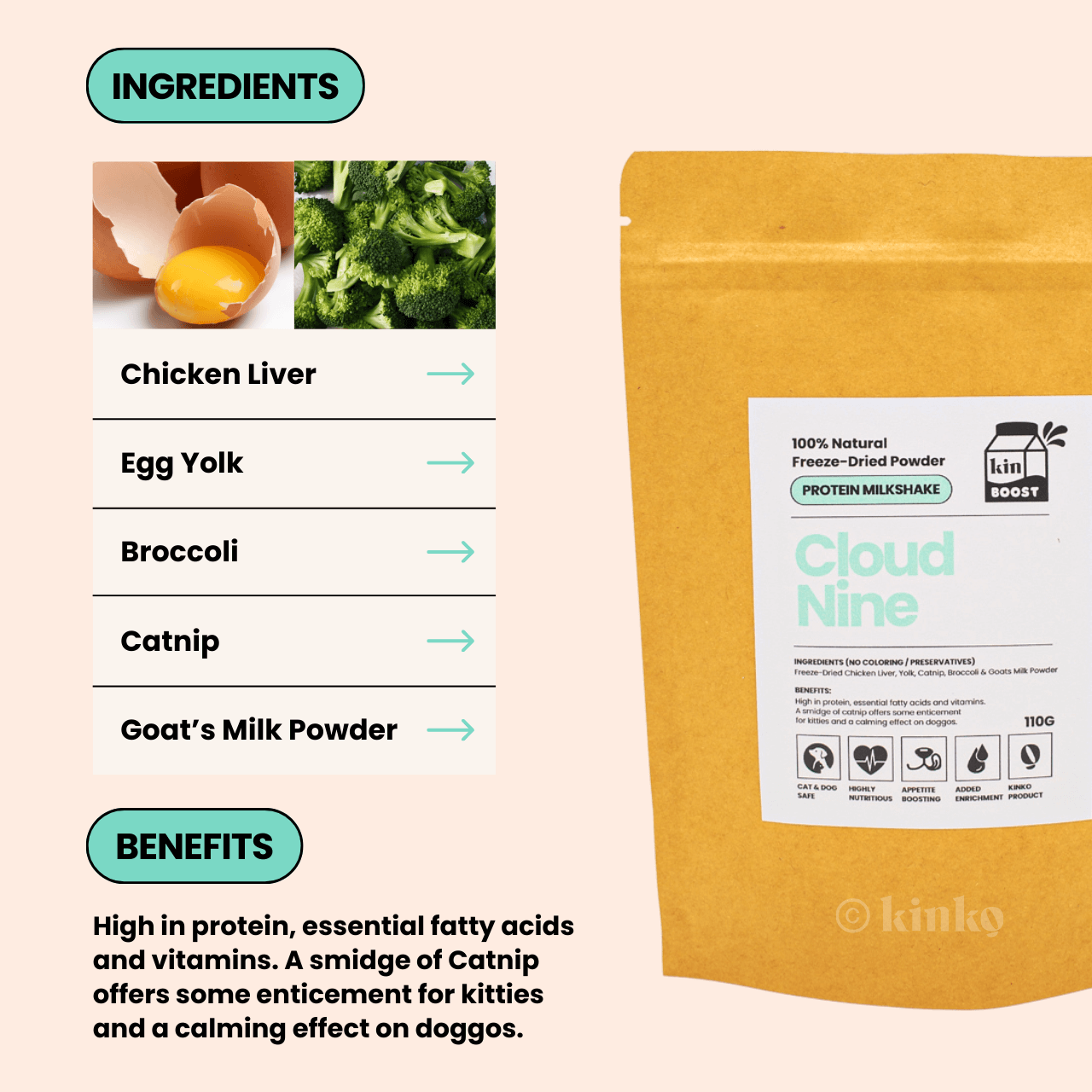 KinBoost Protein Milkshake | KinKo